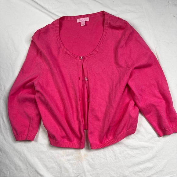Lilly Pulitzer | Shirts & Tops | Lilly Pulitzer Girls Warm Pink Cotton ...